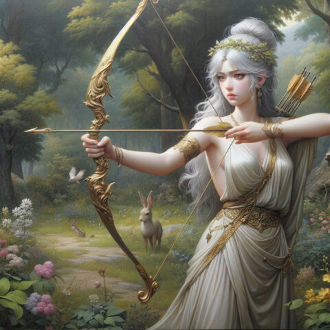 Artemisa, la diosa de la caza en los Olímpicos