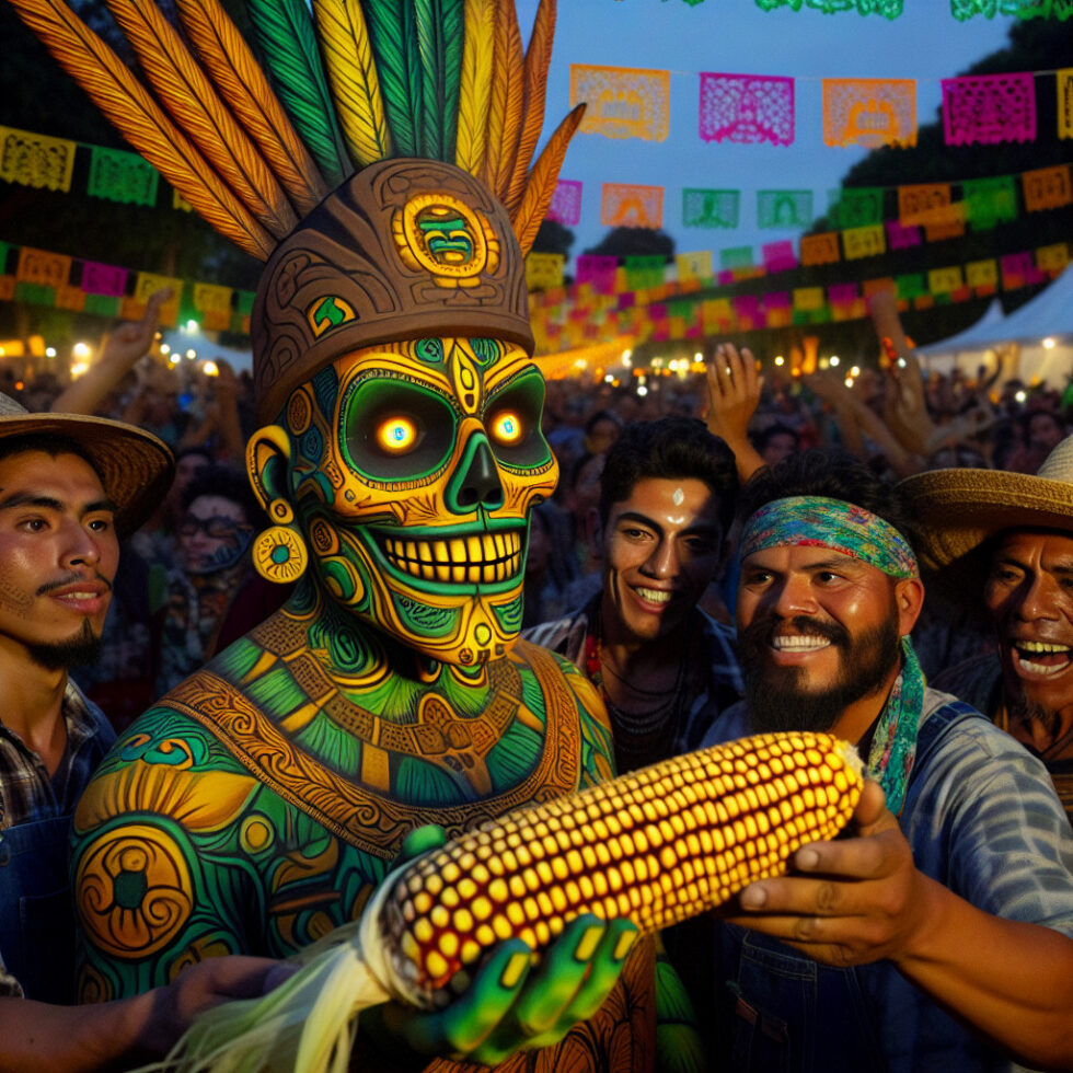 Centéotl: El Dios del Maíz que Alimentaba a los Toltecas