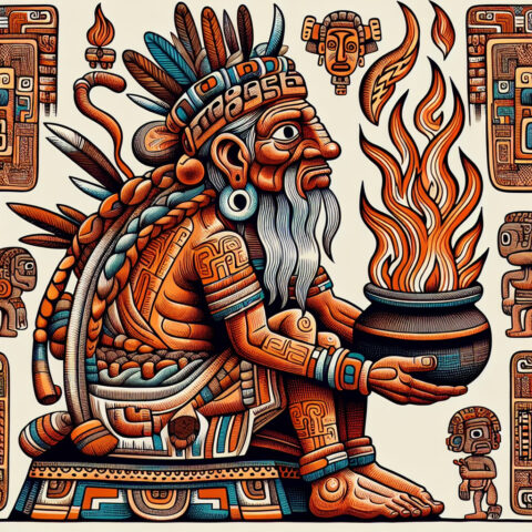 Huehuetéotl: el antiguo dios del fuego de los mesoamericanos