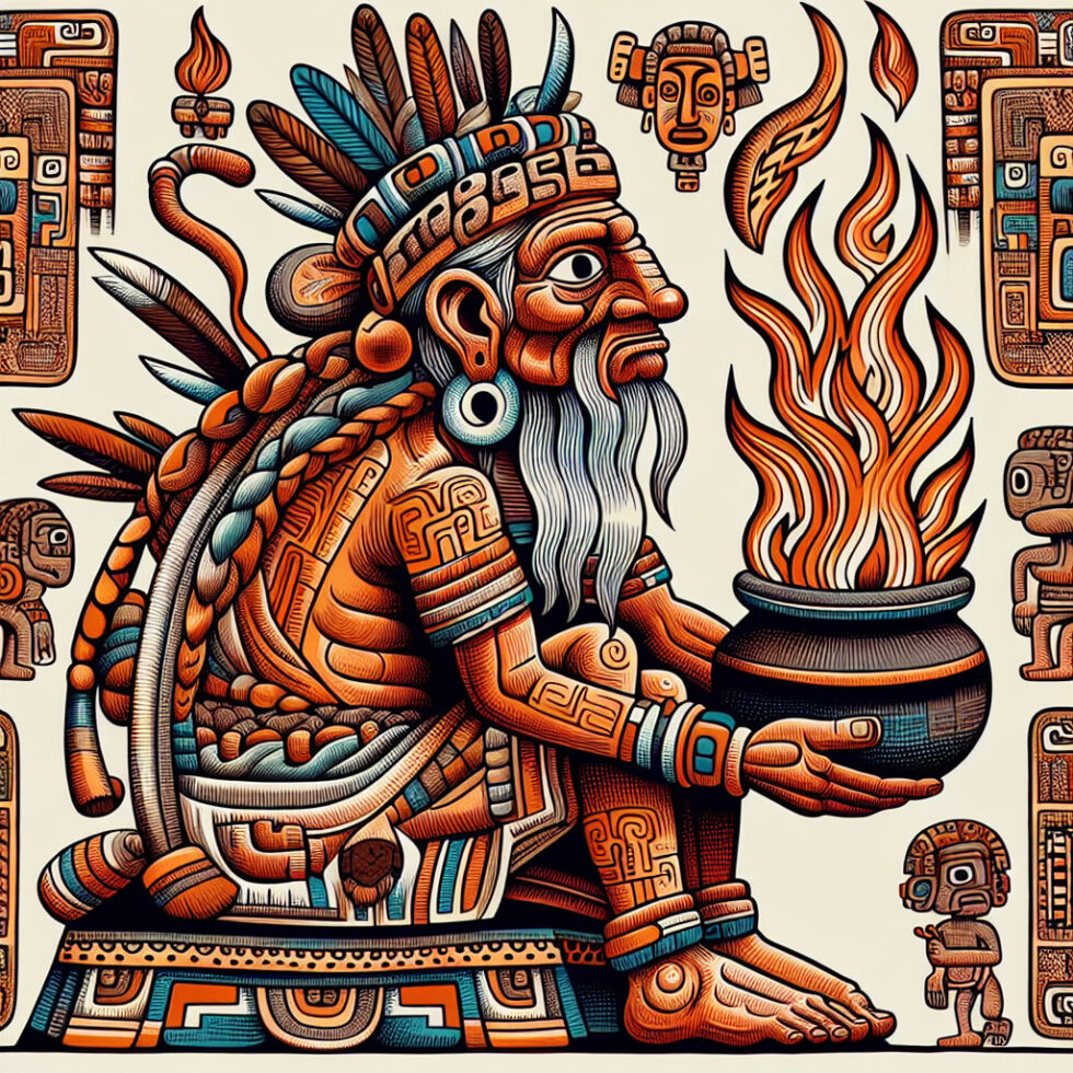 Huehuetéotl: el antiguo dios del fuego de los mesoamericanos