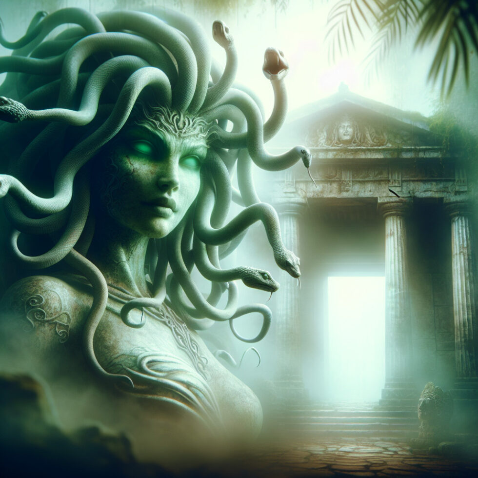 La Medusa: Guardiana y protectora en la Mitología Griega